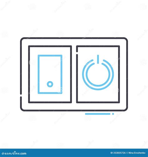 Power Switch Symbol Line Circle At Jack Oneill Blog
