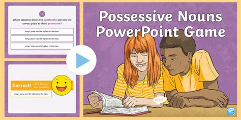 Possessive Nouns Powerpoint Game Teacher Made Twinkl