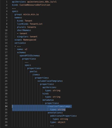 Kubectl Minio Tenant Create Output S YAML Is Invalid Issue Minio Operator GitHub