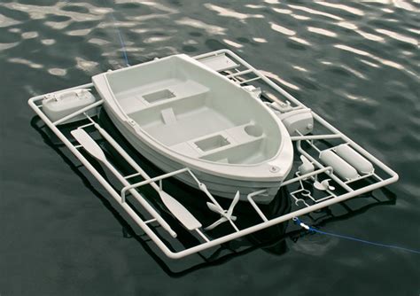 Life Size Boat Model Kit Sprue Make