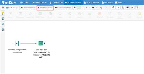Validation Using Dataset Count Check Rule Rightdata