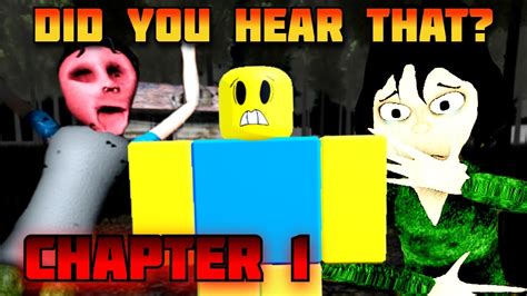 Roblox Did You Hear That Horror [ Full Walkthrough ] Youtube