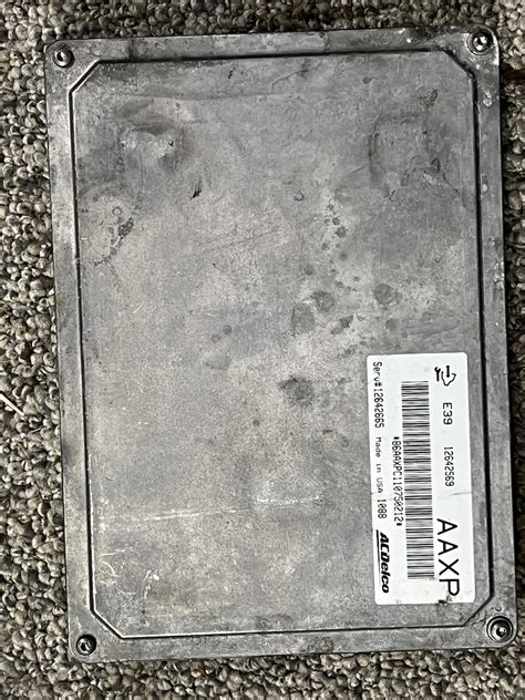 Oem Used Gm Engine Computer Ecu Ecm Service No 12642665 E39 6328 For Sale Emgcartech