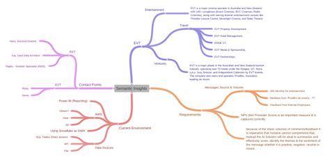 Semantic Insights Coggle Diagram