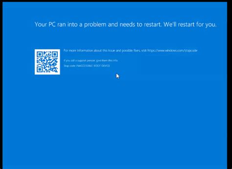 Recoverpoint For Vms Copy Vm Fails To Boot During Image Access Due To