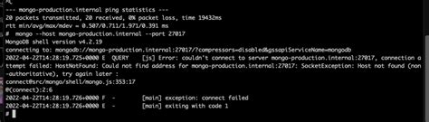 Unable To Connect To Mongodb Instance Questions Help