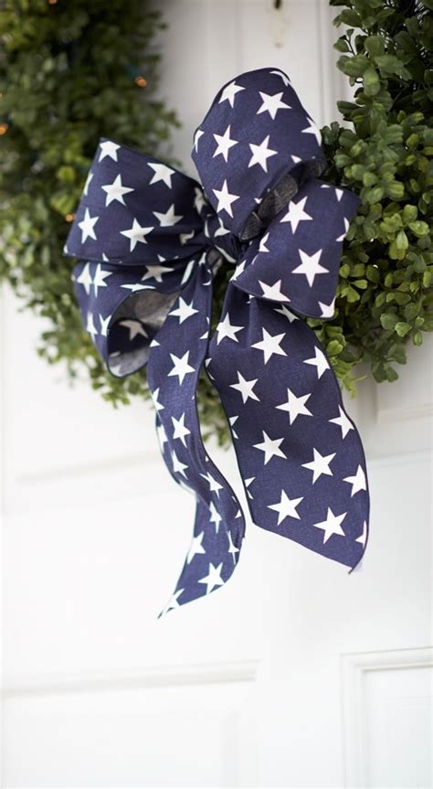 Stars Fourth Of July Ribbon Grandin Road Patriotic Decorations