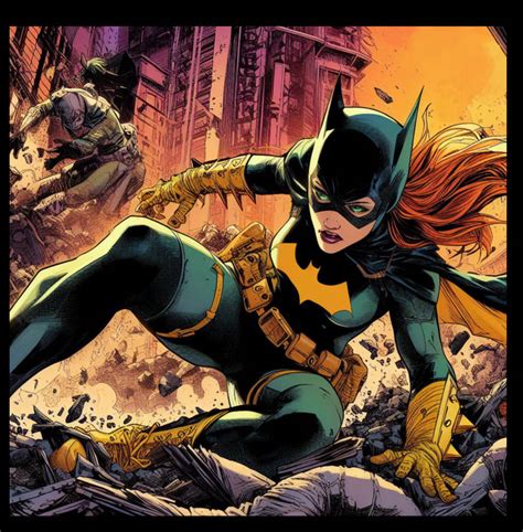Batgirl To The Rescue By Hborges77 On Deviantart