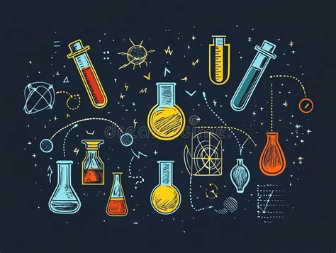Stem Icons Science Technology Engineering And Math Symbols Stock Illustration Illustration