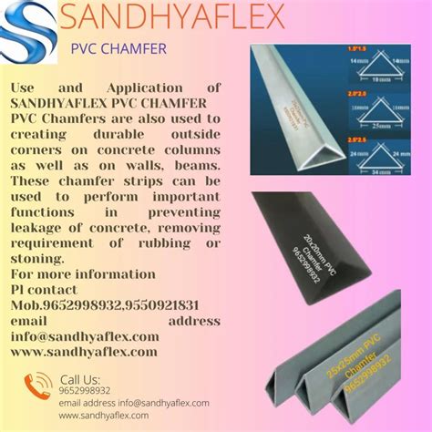 Pvc Chamfer Strip At ₹ 65 Piece Plastic Strip In Hyderabad Id 2853895725848