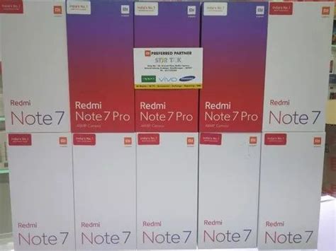 Blue Redmi Note 7 Pro At 15990 Box In Gandhinagar ID 20768942591