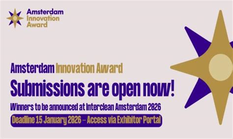 Amsterdam Innovation Award 2026 Aperte Le Candidature Gsanews