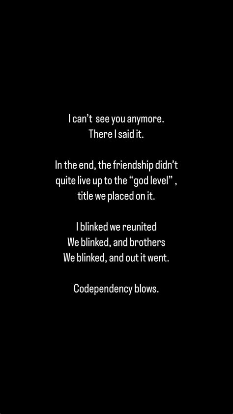 Codependency Blows Rcodependency