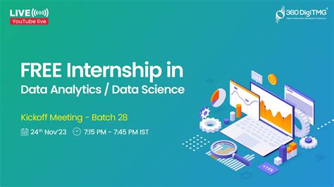 Free Data Analytics Data Science Internship Batch 28 360digitmg