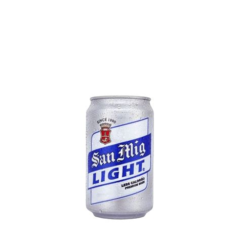 Jual San Miguel San Mig Light Can 320ml Harga Terbaik