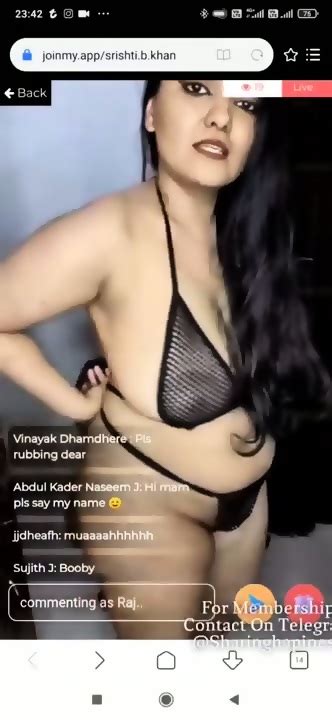 Bengali Famous Srishti B Khan Stripping Net Dress And Getting Full Nude On Premium App Live Eporner