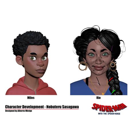 Spider Verse Concept Art Archive Spiderverseconceptart Tumblr Blog