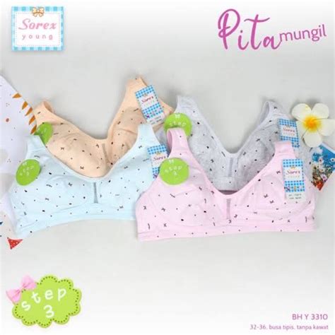 Jual Bra Remaja Minibra Abg Step 3 Sorex Young Seri 3310 Shopee Indonesia