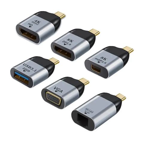 C Usb 3 1 Dp Dp Vga Hdmi Rj45