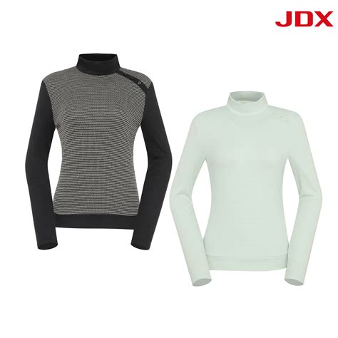 핫딜 Jdx 여성 세로 스트라이프 하이넥 2종 택1x1tlt8416 딜팡 골프용품 전문쇼핑몰