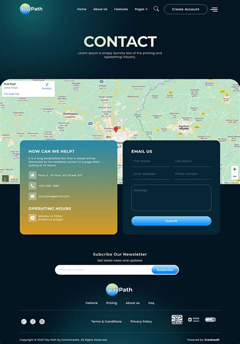 Paypath Online Payment Gateway Elementor Template Kit By Evonicmedia