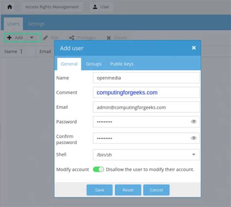 create samba cifs nfs shares on openmediavault computingforgeeks