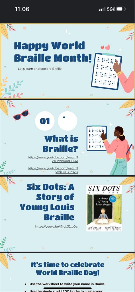 Amanda Chacon On Linkedin Nationalbraillemonth Coding Braille Lego Library Inclusivitymatters