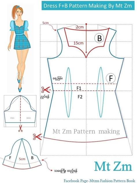 Dress Pattern Style Clothes Sewing Patterns Barbie Sewing Patterns