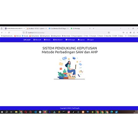 Jual Source Code Aplikasi Sistem Pendukung Keputusan Metode SAW Dan AHP Shopee Indonesia
