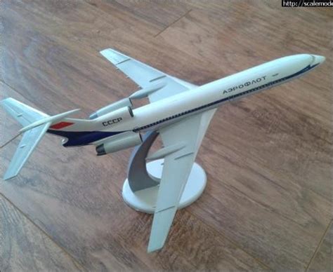 Звезда 1/144 Ту-154 - Неудачная история сборки самолета : Другие масштабы