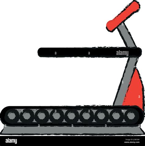 Treadmill Fitness Related Icon Image Stock Vector Image Art Alamy