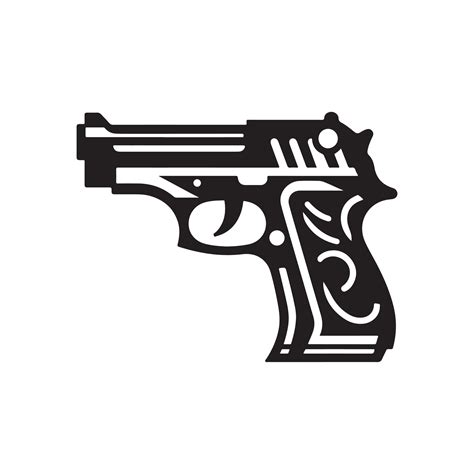Graphical Representation Of Firearm Design 50519852 Vector Art At Vecteezy