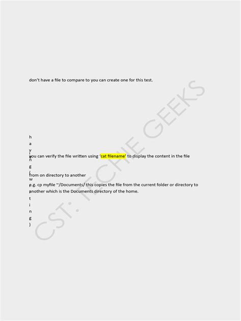 File Managements Commands Pdf