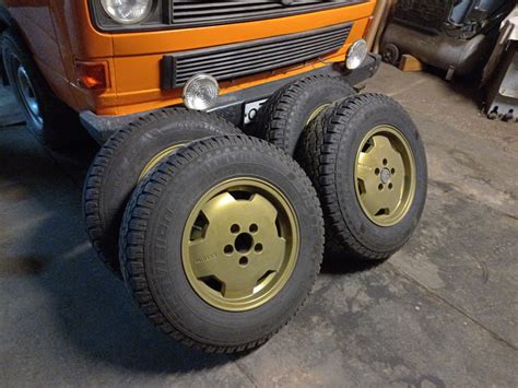 Колёса к лету приготовил — Volkswagen Transporter T3, 1,9 л, 1989 года ...