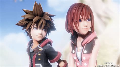 Sora And Kairi By Retroroter On Deviantart
