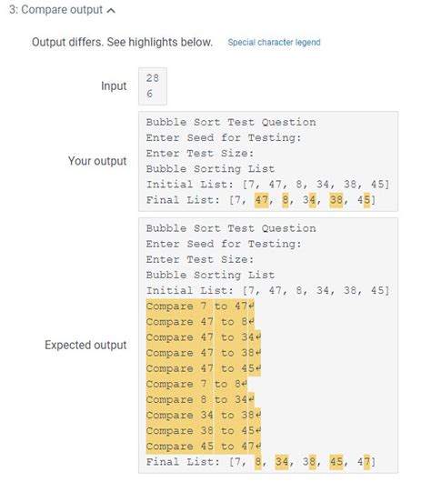 solved please use python from this pseudo code of bubble