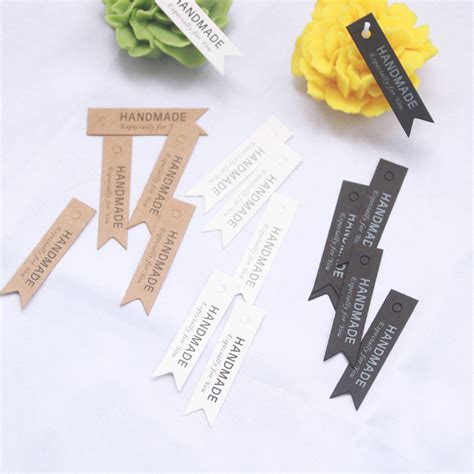 Badu Bg 10 20 50 Pcs Декоративен етикет за свещи Ръчно изработен стикер с надписи Комплект за