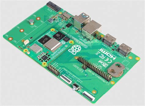 Вышел вычислительный модуль Raspberry Pi Compute Module 5 с четырьмя ядрами Cortex A76 за 45