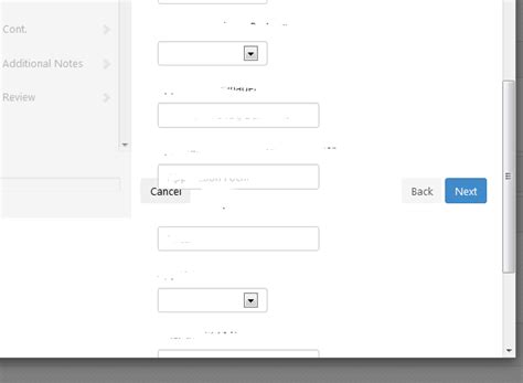 Javascript Scrollbar In Bootstrap Application Wizard Stack Overflow