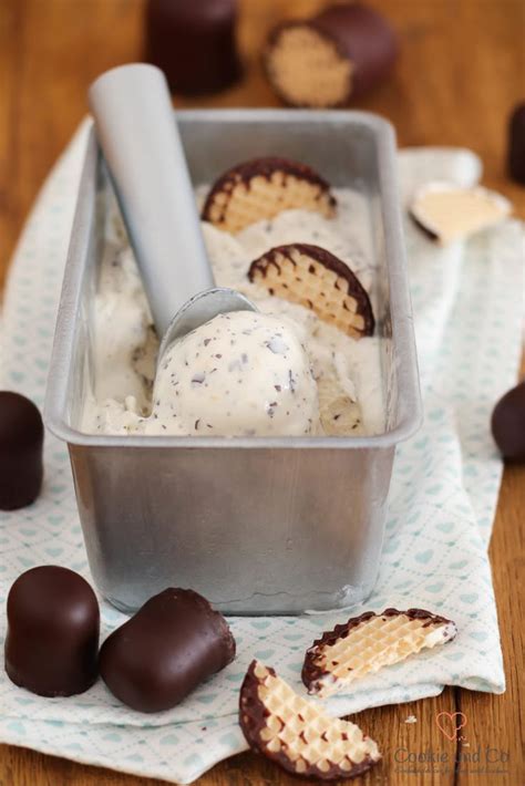 Schokokuss Stracciatella Eis Stracciatella Eis Eis Rezepte Gefrorene Desserts