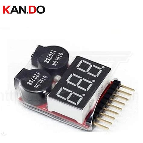 LCD Display For Lithium Polymer Battery LCD Display Li Polymer Battery Voltage Indicator Voltage