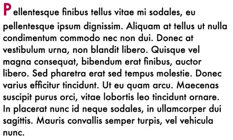 Create Drop Caps Using Css3 Css Reset