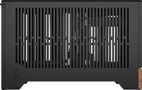 Fractal Design Terra Graphite Mini Itx Small Form Factor Pc Case With Pcie 4 0 Riser