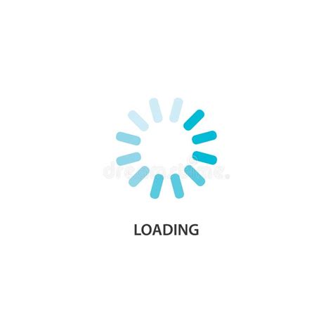 Loading Indicator Icon Stock Vector Illustration Of Shape 165003205