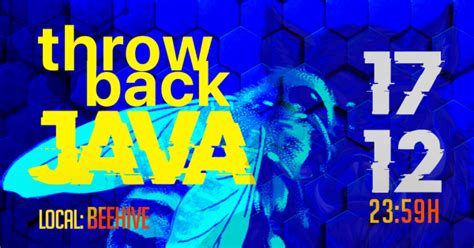 Throwback Java Em Passo Fundo Sympla