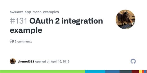 Oauth Integration Example Issue Aws Aws App Mesh Examples Github