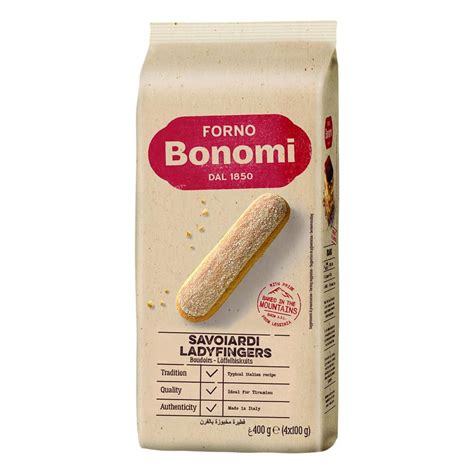 Forno Bonomi Classic Ladyfingers 400gm Click Cuisine