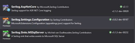 writeto mssqlserver to core 2 1 not working · issue 185 · serilog