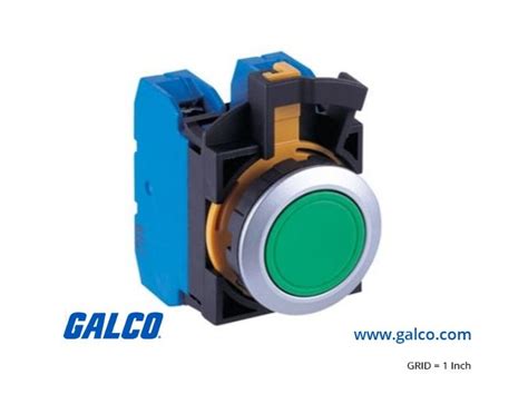 Cw4b M1e30g Idec Pushbutton Non Illuminated