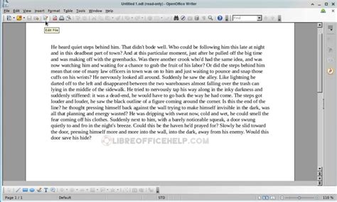 How To Make Read Only Documents In LibreOffice OpenOffice